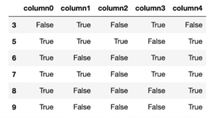 【Pandas】bool値（True/False）のデータを抽出、数をカウントする方法[Python] | 3PySci