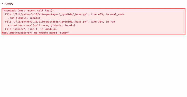 【PyScript】標準ライブラリや外部ライブラリをインポートする方法[Python] | 3PySci