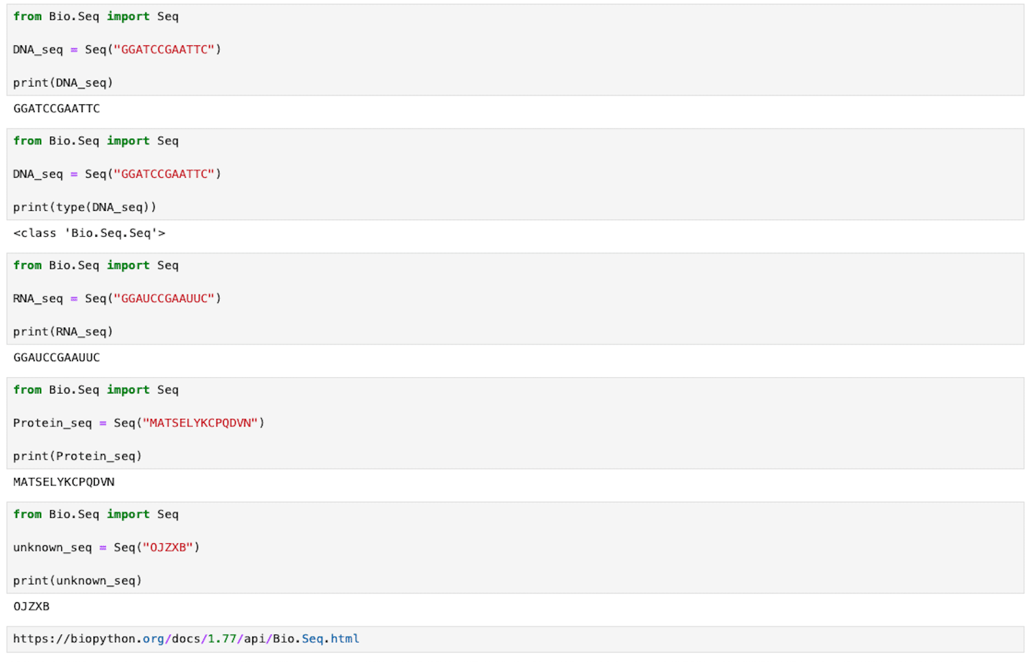 【Biopython】バイオインフォマティクス用ライブラリBiopythonのインストールと配列の取り扱い[Python] | 3PySci