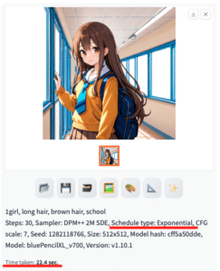【Stable Diffusion】Sampling method、Schedule type、Sampling steps | 3PySci